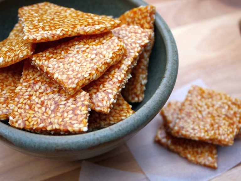 Sesame snaps – a snappy snack – Simple food