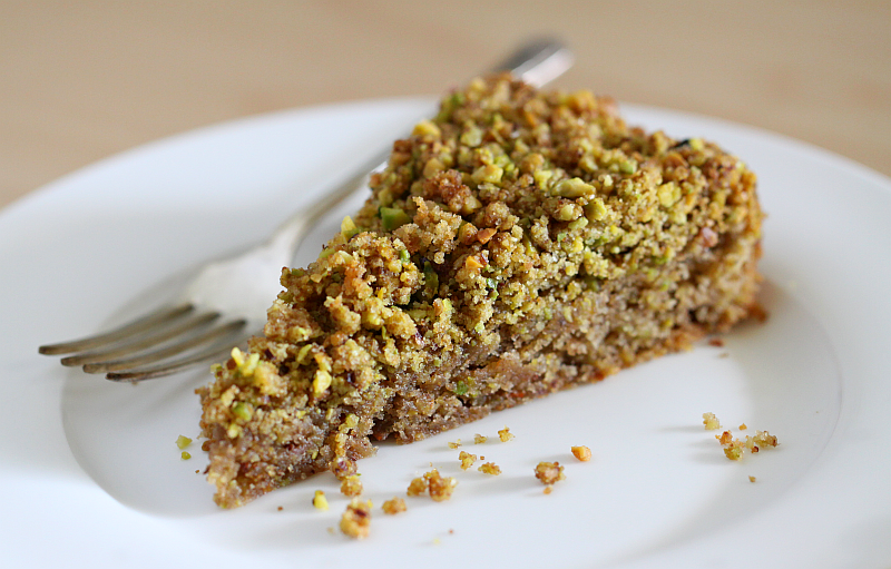 Pistachio and walnut crumbly cake – Simple food
