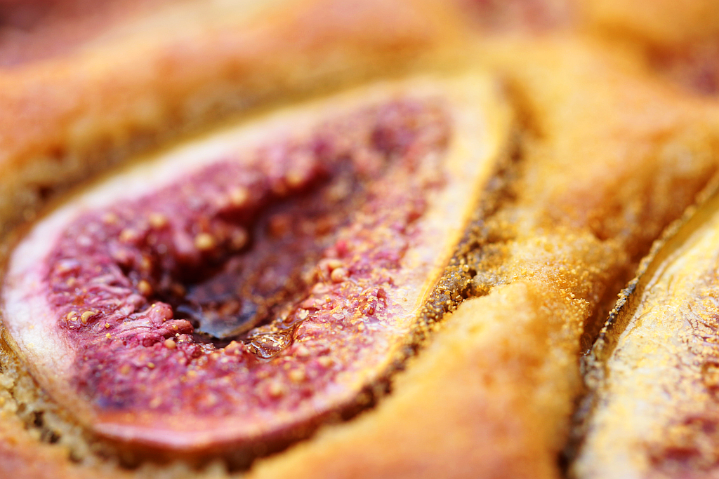 Fig, raspberry and ginger cake – Simple food