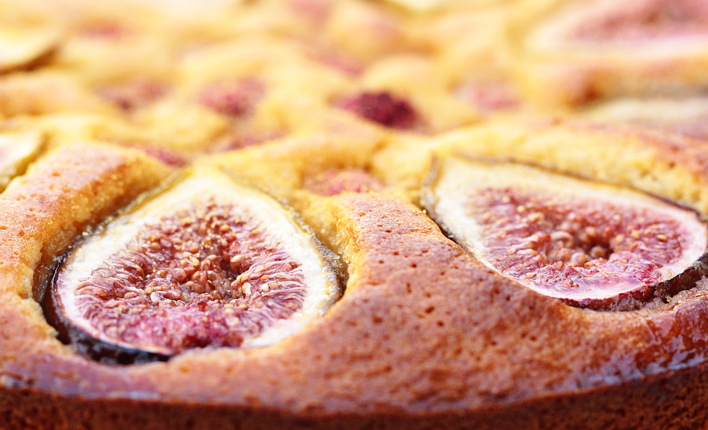 Fig, raspberry and ginger cake – Simple food