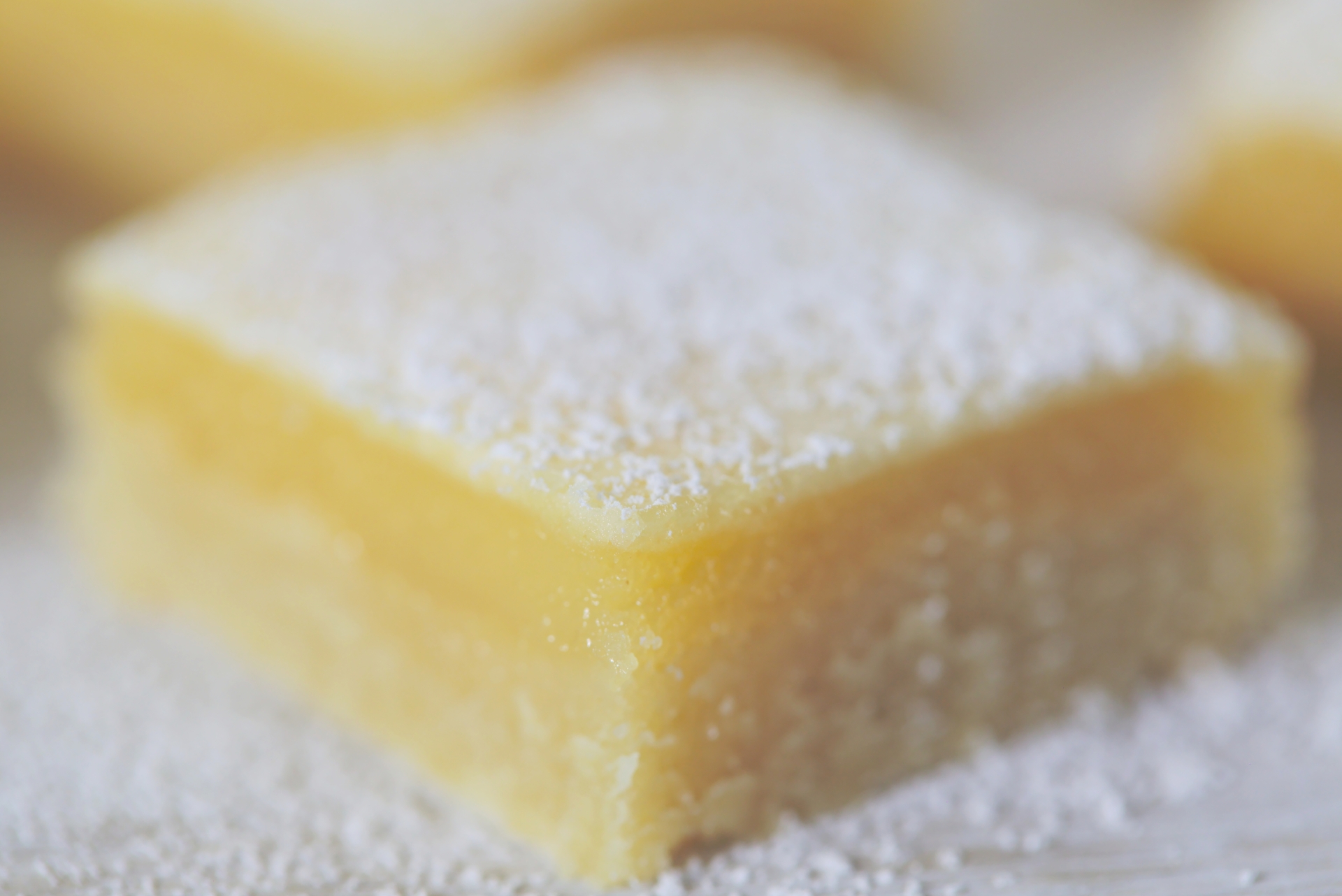 Luscious lemon bars – Simple food
